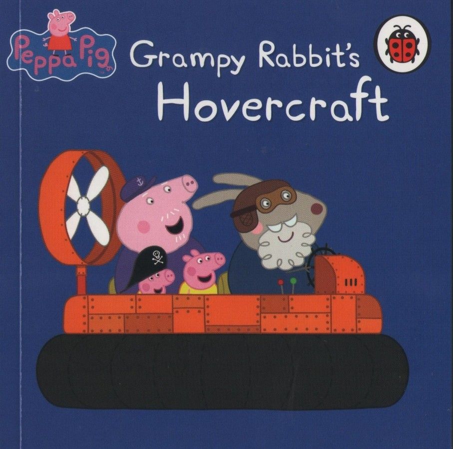 Peppa Pig - Mini Book - Grampy Rabbit's Hovercraft - ERLI.pl