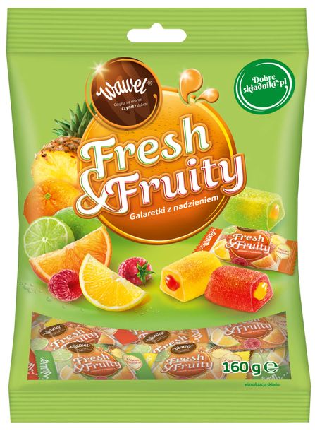 Galaretka Galaretki Fresh&Fruity Wawel 160g - ERLI.pl