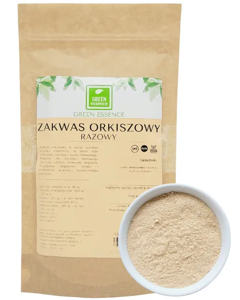 Zakwas ORKISZOWY razowy SUCHY proszek 500g NATURALNY chleba ZESTAW 2x ...