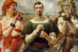 Jacek Malczewski - Polski Hamlet ( Portret Aleksander Wielopolski ...