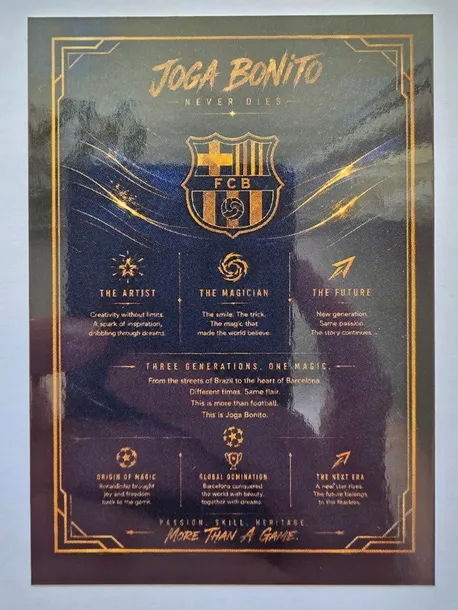 2026 Karta Ronaldinho Neymar Lamine Yamal FC Barcelona Limited /B ...
