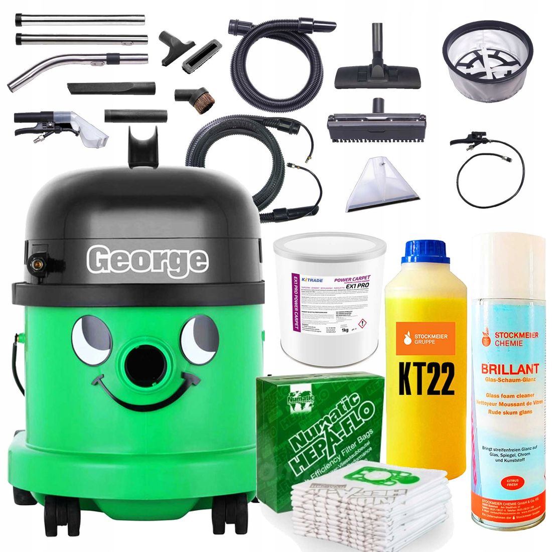 ODKURZACZ PIORĄCY NUMATIC GVE370-2 GEORGE GVE 370 - ERLI.pl