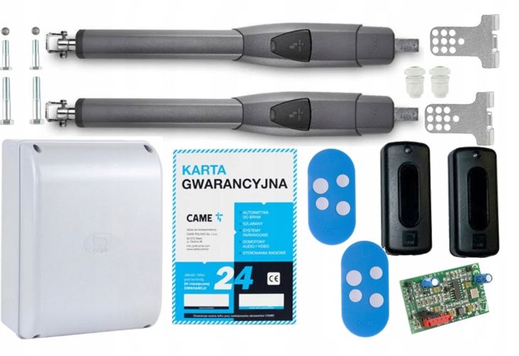 CAME ATS ZESTAW do 6m bramy ATS30AGS 2 piloty foto - ERLI.pl