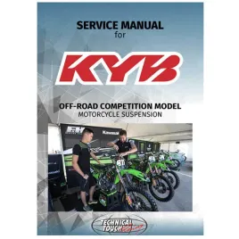 Kyb Książka Serwisowa Off-Road Competition Model English Service Manual ...