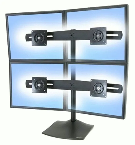Ergotron DS Series DS100 Quad Monitor Desk Stand 61 cm (24") Biurko ...