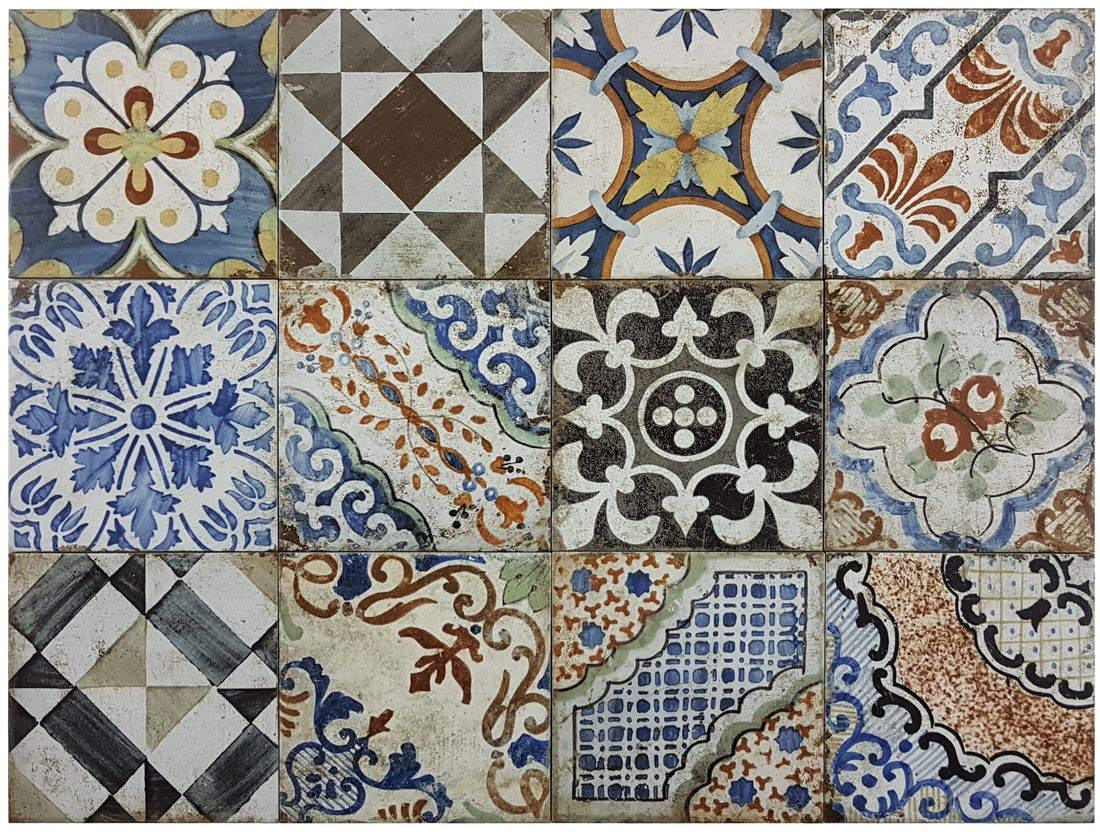 Płytki gresowe AGADIR MIX PODŁOGA-ŚCIANA 20X20 - ERLI.pl