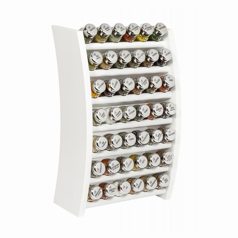 PRZYPRAWNIK półka stojąca biała 42 - ERLI.pl