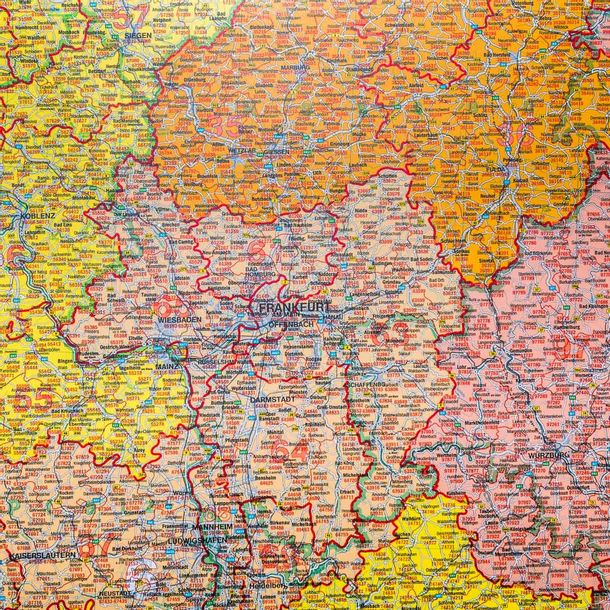 NIEMCY KODOWA MAPA ŚCIENNA NIEMIEC KODY POCZTOWE - ERLI.pl NIEMCY KODOWA MAPA ŚCIENNA NIEMIEC KODY POCZTOWE - ERLI.pl