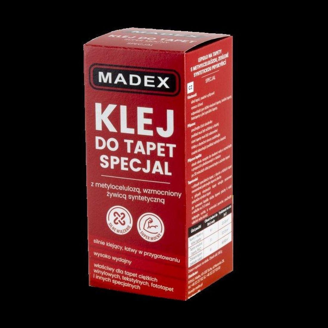 Klej do Tapet Super Mocny Madex Special 180g - ERLI.pl