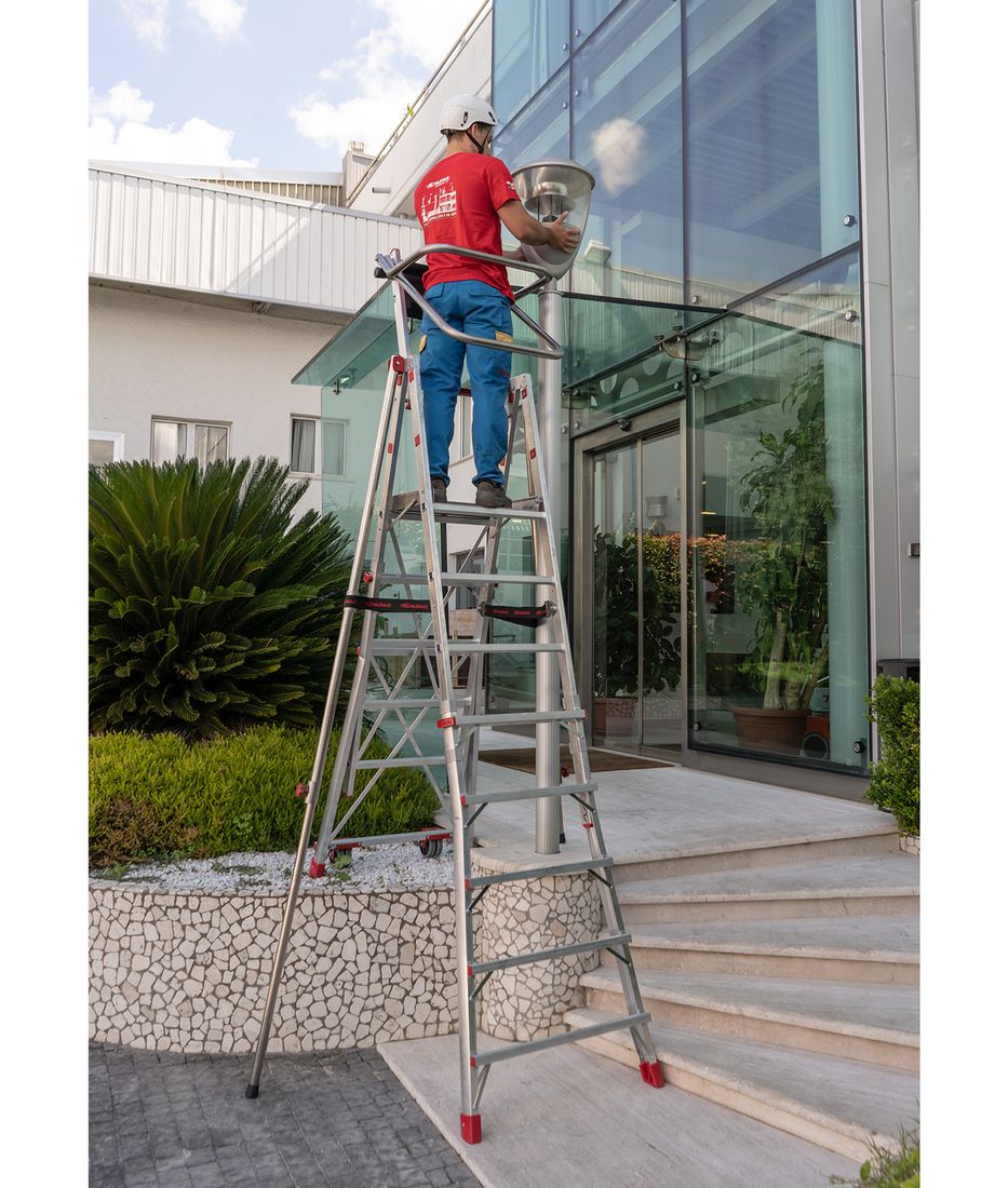 Drabina platforma podest montażowy FARAONE PLS5 - ERLI.pl