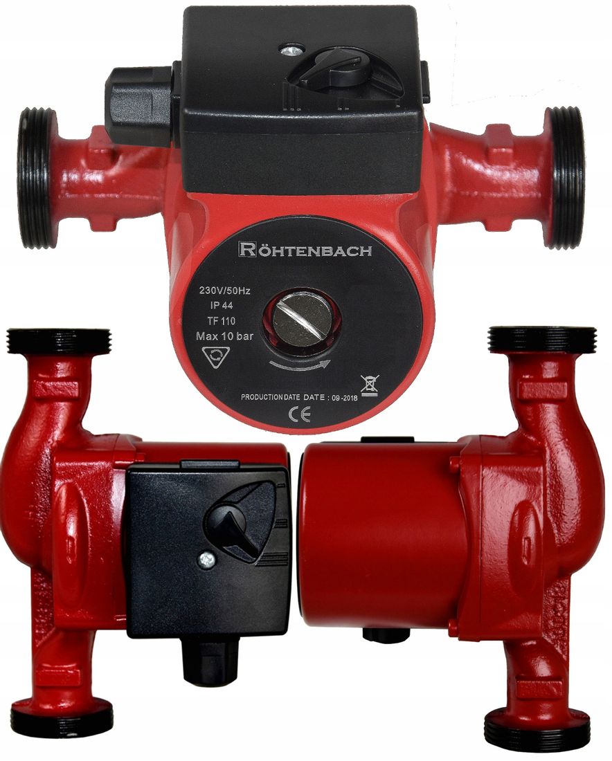 POMPA OBIEGOWA 25-80 180 CYRKULACYJNA DO PIECA CO - ERLI.pl