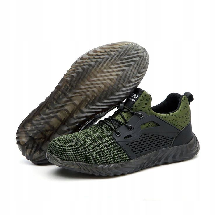 Buty BHP robocze "44" - zielone - ERLI.pl