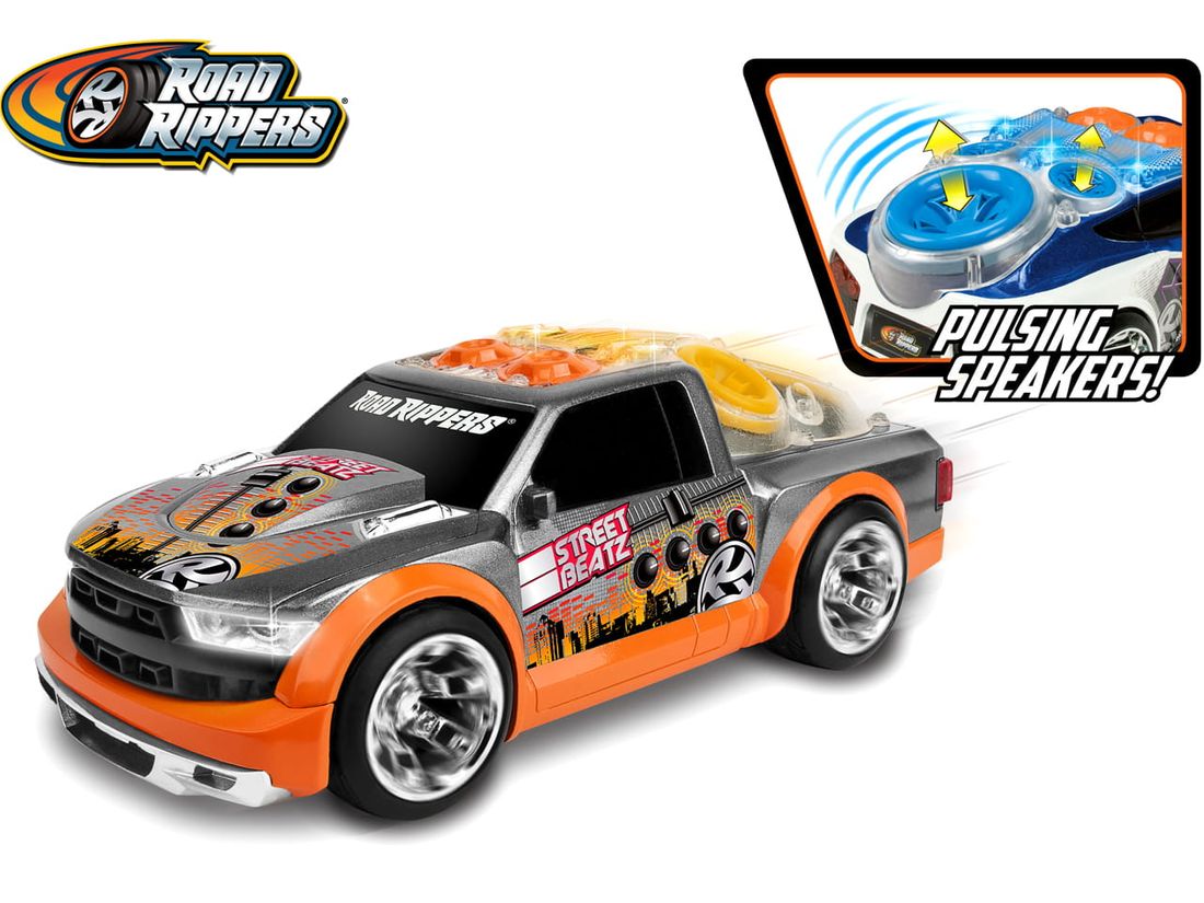 Road Rippers Auto Street Beatz Samochód Toy State Pomarańczowo -Szary ...