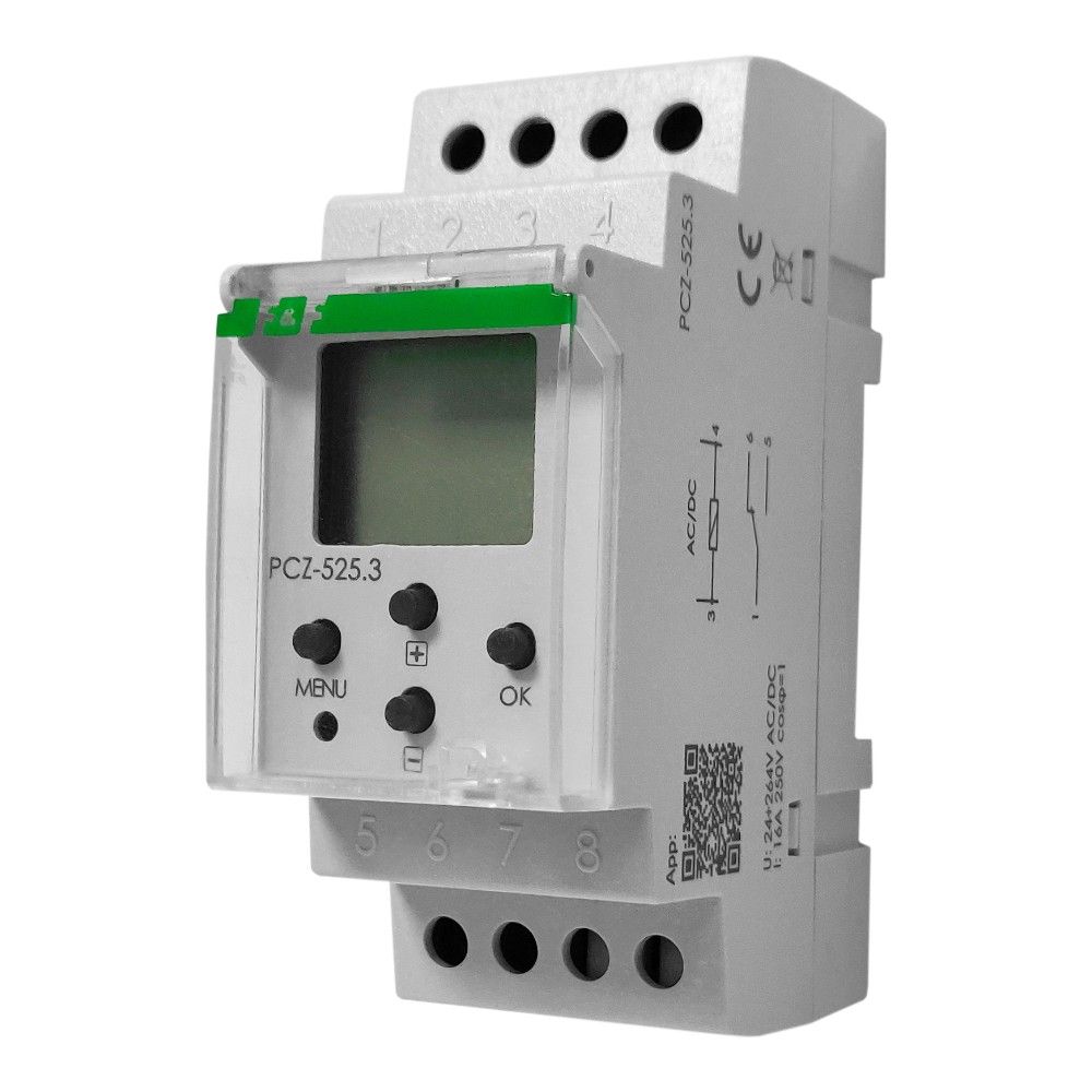 Programator zegar sterujący PCZ-525.3 NFC jednokan. program. astronom. - ERLI.pl