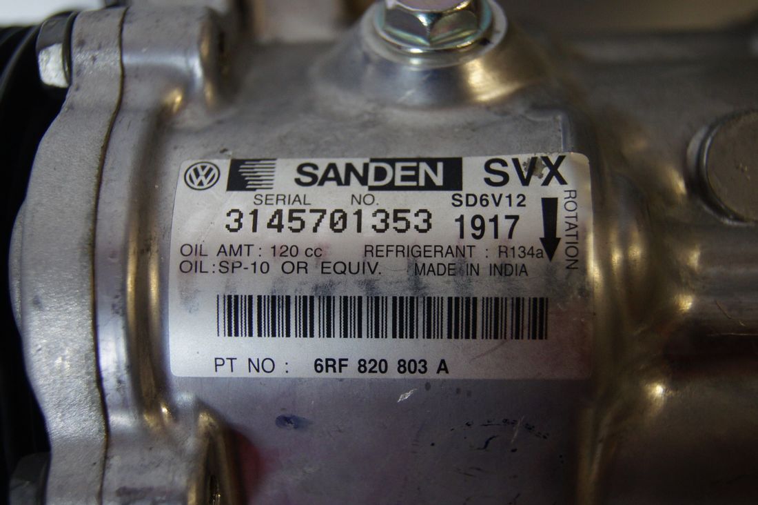 Kompresor klimy Audi Seat Skoda VW NOWY 6RF820803A - ERLI.pl