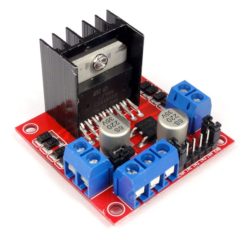 Mostek H sterownik silnika krokowego i DC L298N Arduino – 73562113 ...