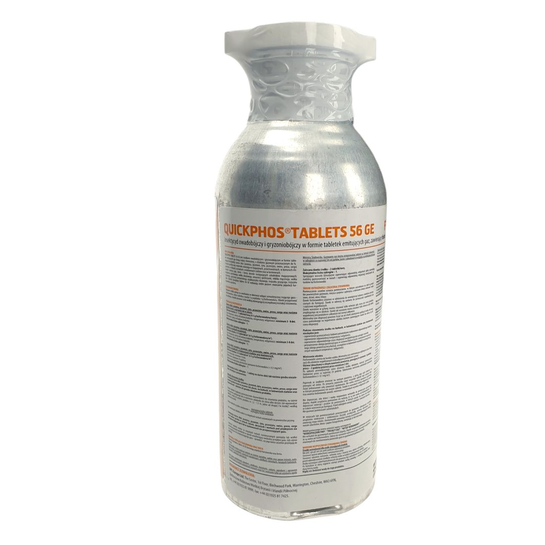 Quickphos 56GE tabletki środek na krety karczowniki fumigacja 1kg ...