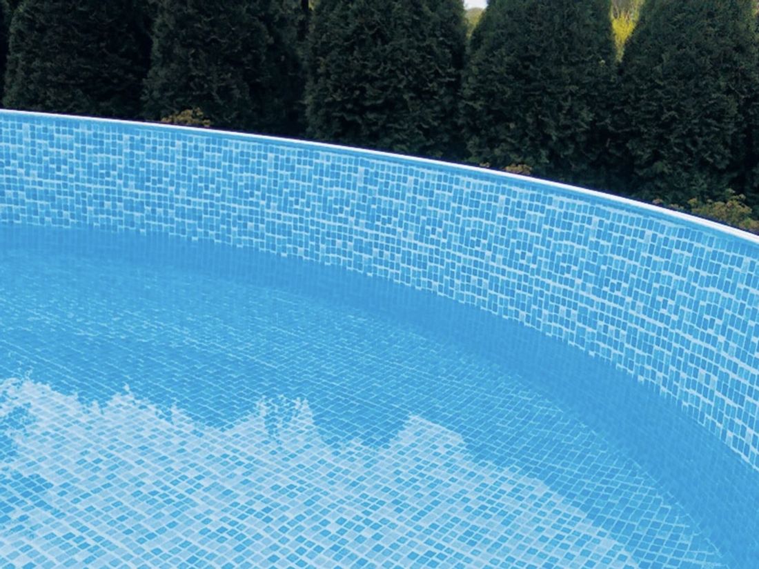 Folia do Basenu Basenowa Wkład PCV 5,5x1,2m MOSAIC - ERLI.pl