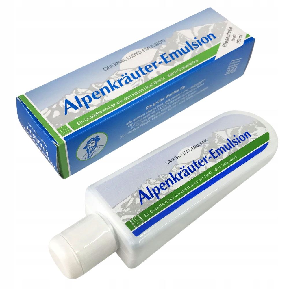 Maść przeciwbólowa Alpenkrauter Emulsion niemiecka – 85026881 - ERLI.pl