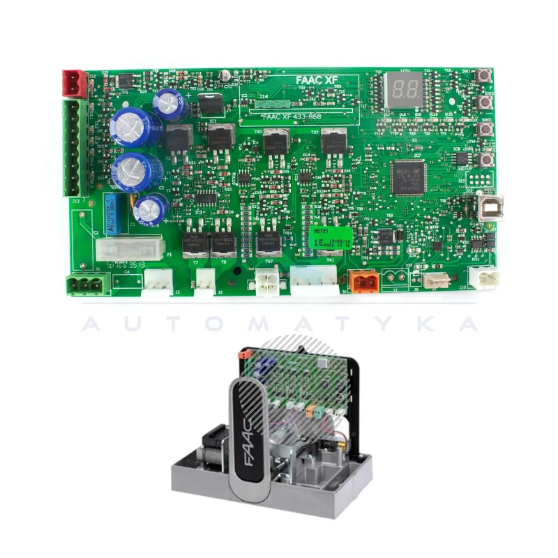 FAAC E721 Centrala sterująca do siłowników 24V do bram przesuwnych - ERLI.pl