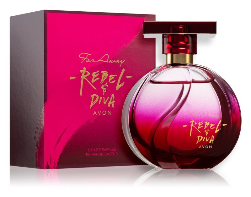 AVON FAR AWAY REBEL & DIVA EDP 50ML – 89317447 - ERLI.pl