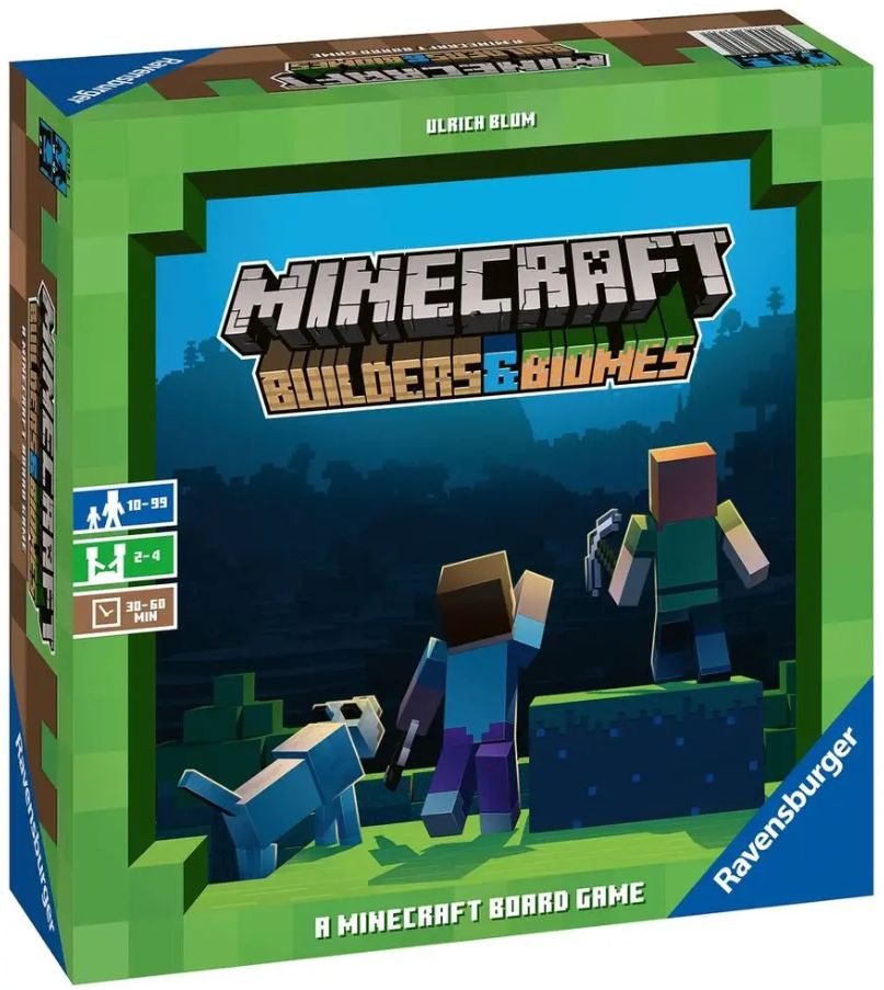 MINECRAFT gra planszowa 2020 builders biomes POLSKA - ERLI.pl