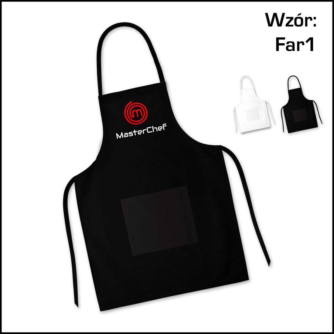 Fartuszek Masterchef fartuch prezent grill Imię – 109979208 - ERLI.pl