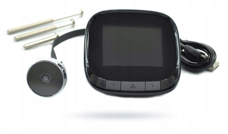 Elektroniczny wizjer judasz kamera Gerda OPTIC F – 111729494 - ERLI.pl