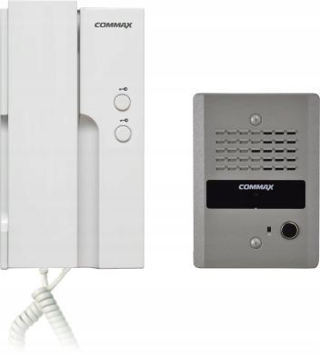DOMOFON COMMAX DP-2HPR/DR-2GN WĄSKA KASETA 2 PRZEW - ERLI.pl