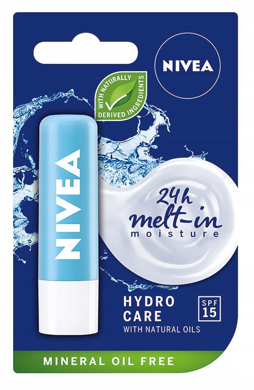 Pomadka ochronna do ust NIVEA Hydro Care - ERLI.pl