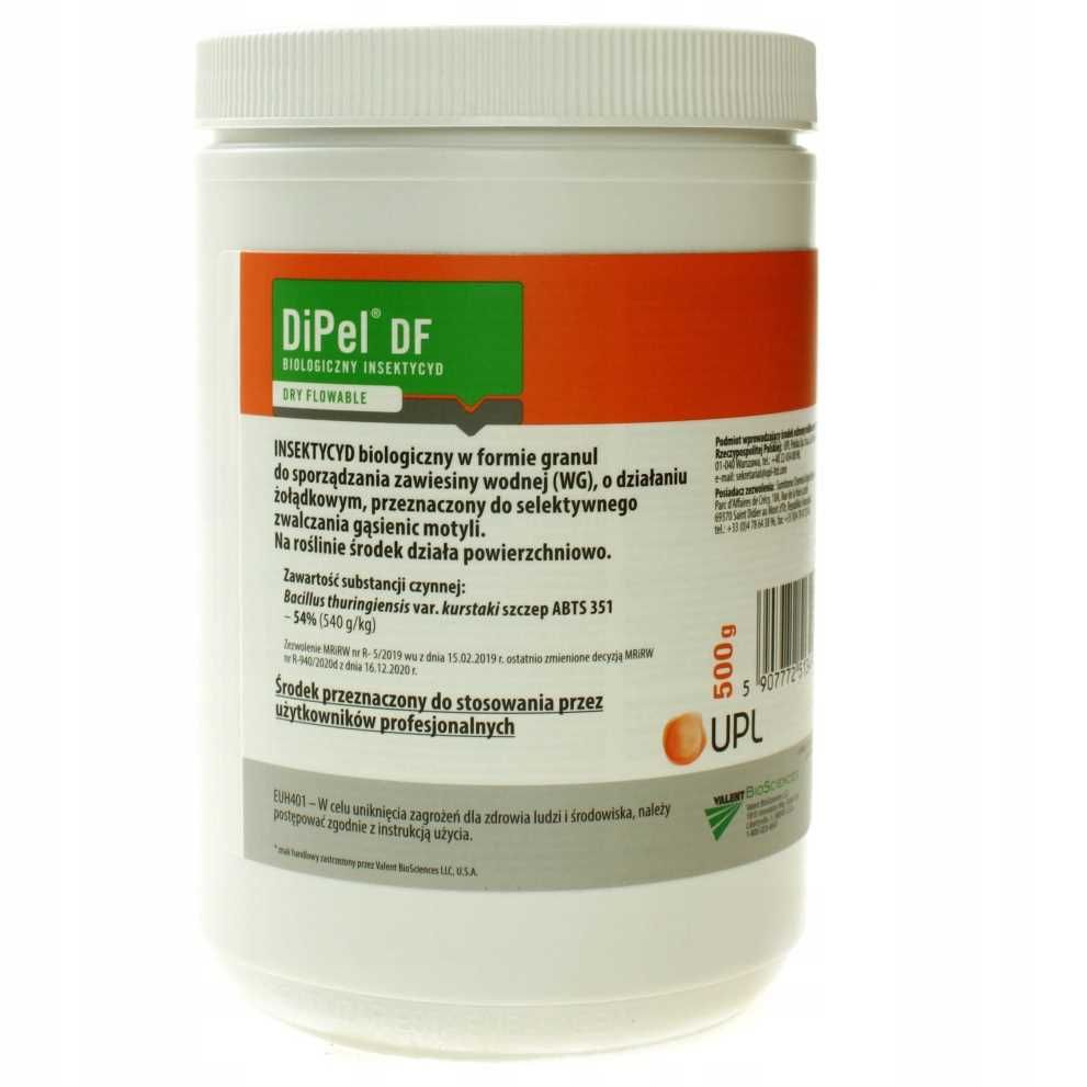 UPL DiPel DF 500g środek do zwalczania gąsienic motyli - ERLI.pl