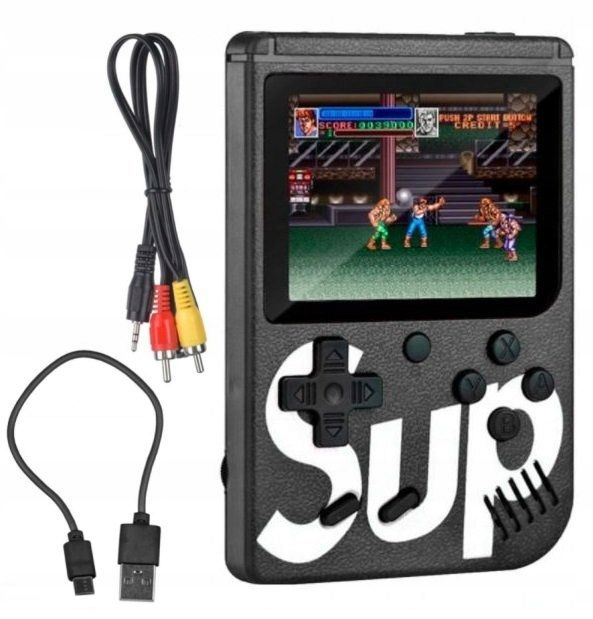 KONSOLA MINI RETRO 400 GIER GRA PRZENOŚNA GAME BOX - ERLI.pl