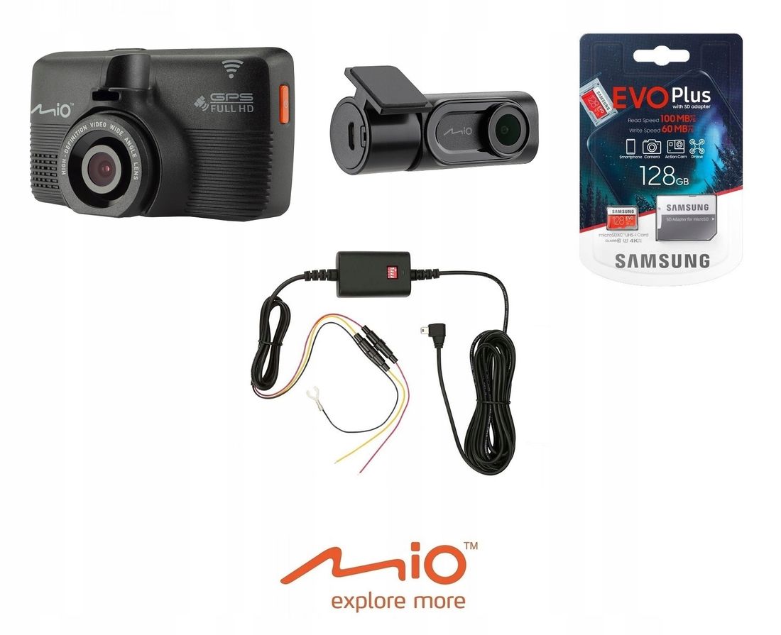 MIO MiVue 792 + Mio tylna A50 + 128GB+Smartbox III - ERLI.pl
