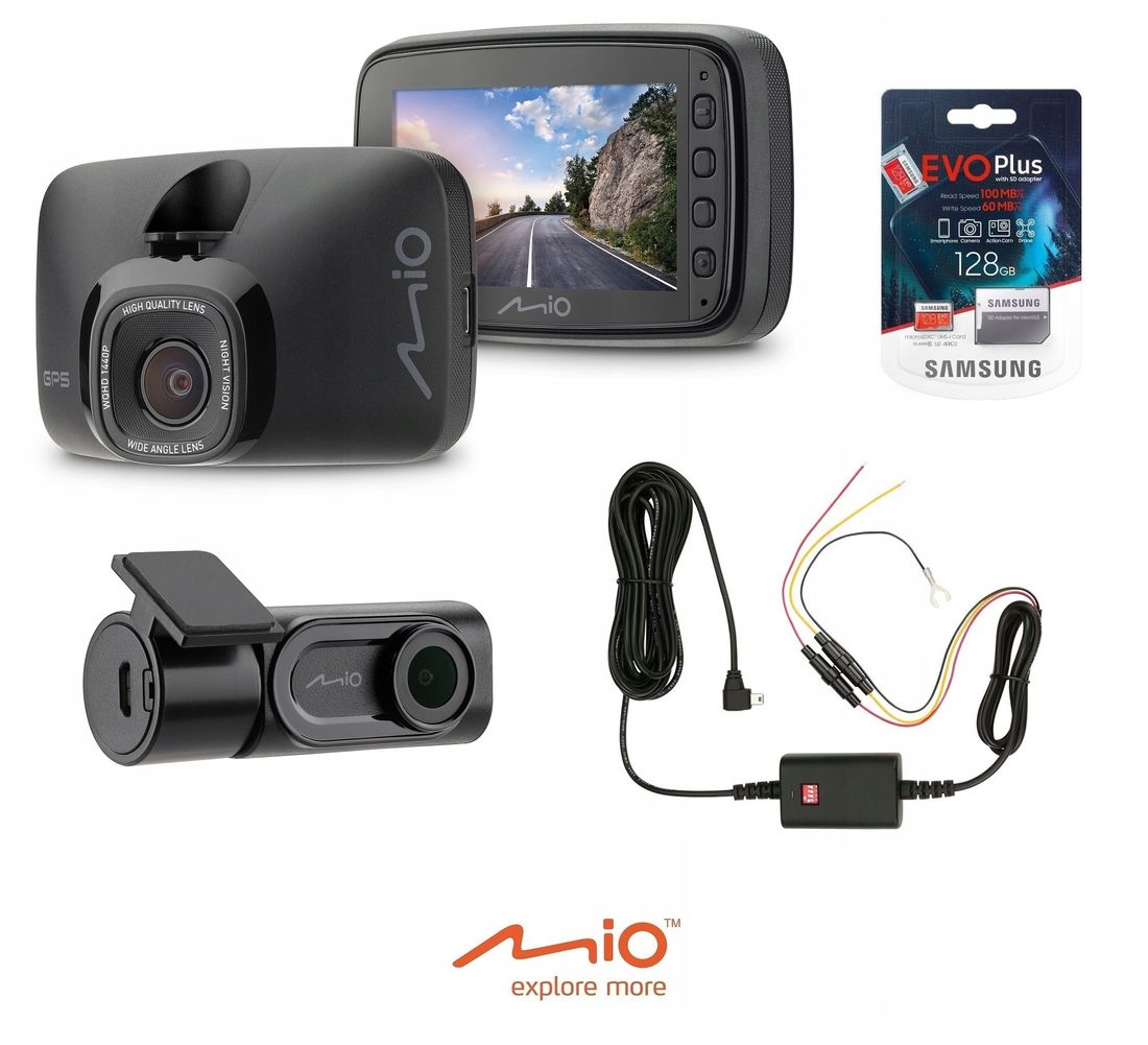 MIO MiVue 812 KAMERA GPS + A50 +128GB+Smartbox III - ERLI.pl