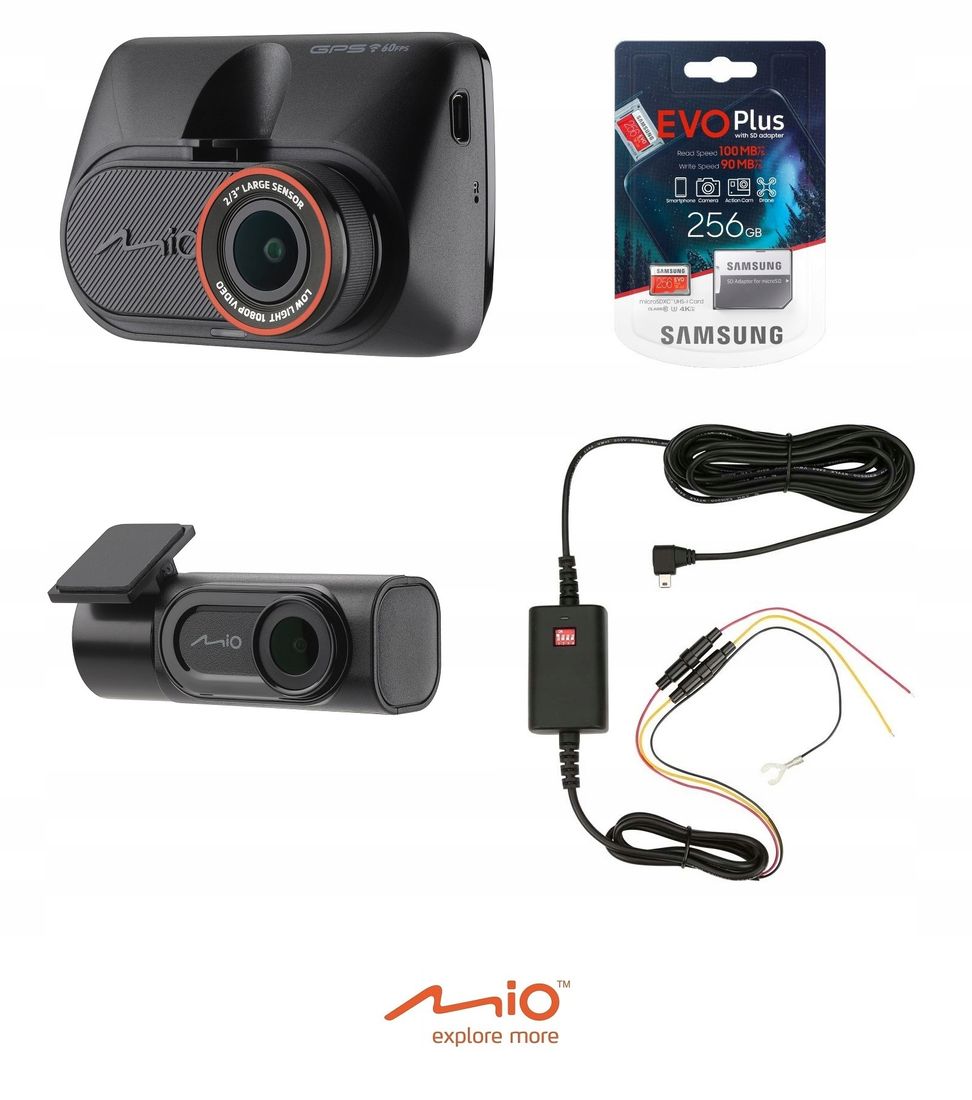 MIO MIVUE 866 WiFi ULTRA 2/3 +A50+256GB+SMARTBOX 3 - ERLI.pl