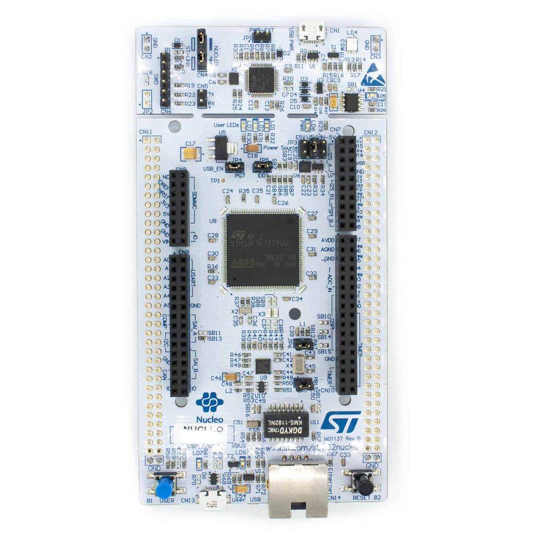 STM32 NUCLEO-F207ZG Nucleo-144 z STM32F207ZGT6 ARM Cortex-M3 - ERLI.pl