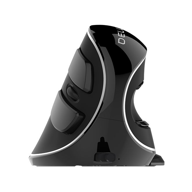 Delux M618PD 2.4GHz, BT 5.0 Pionowa ergonomiczna myszka bezprzewodowa ...
