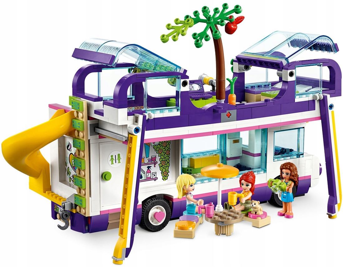 LEGO FRIENDS 41395 AUTOBUS PRZYJAŹNI CAMPER KAMPER – 118629335 - ERLI.pl