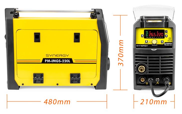 SPAWARKA MIGOMAT MIG MAG MMA LIFT TIG 220 SYNERGIA - ERLI.pl