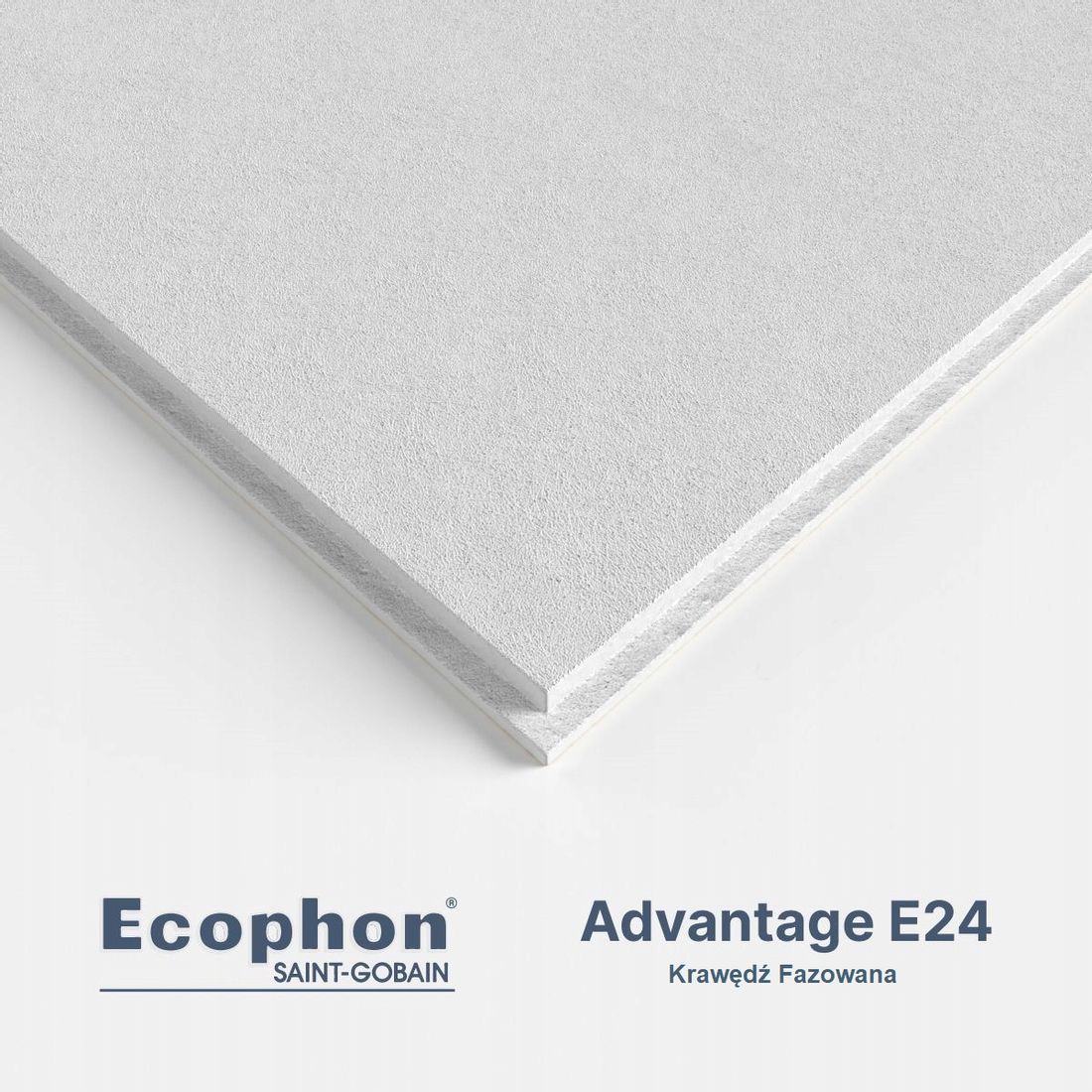 Płyta sufitowa - Ecophon Advantage E24 600x600x15 - ERLI.pl