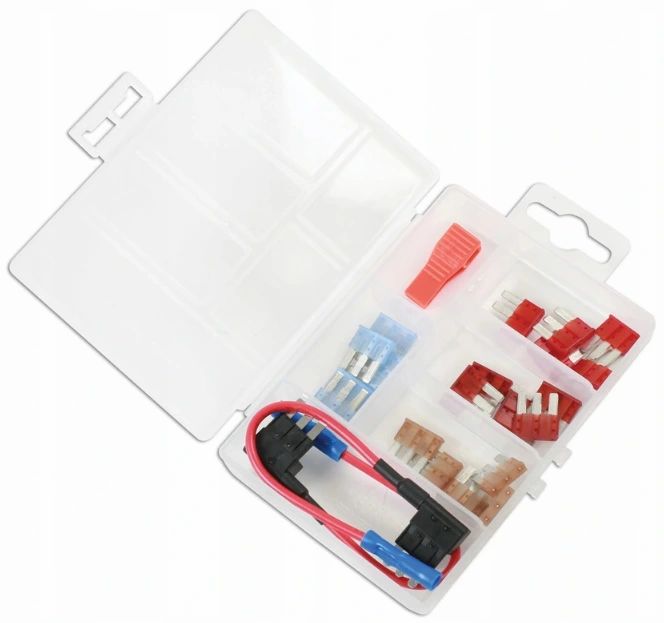 Connect Consumables Zestaw Bezpieczniki MICRO 3 BLADE + Uchwyt - 23ele ...