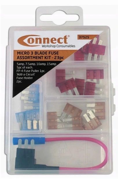 Connect Consumables Zestaw Bezpieczniki MICRO 3 BLADE + Uchwyt - 23ele - Inny producent | Sklep ...