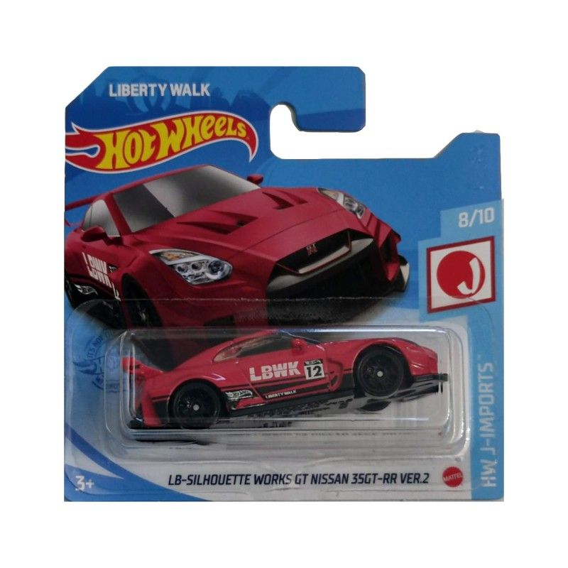 Hot Wheels LBWK Nissan R35 GT-R VER.2 LIBERTY WALK - ERLI.pl
