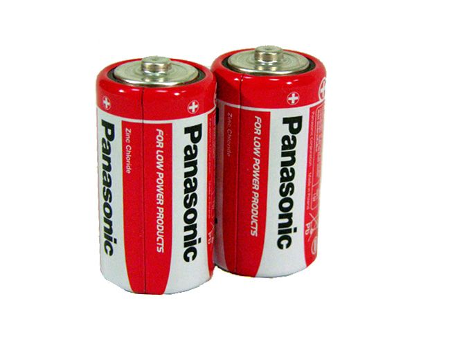 2 sztuki 2x BATERIA PANASONIC baterie R14 C - ERLI.pl