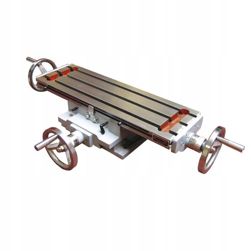 Stół krzyżowy Holzmann ZX7025A 3 rowki osłona śruby podziałka listwowa ...