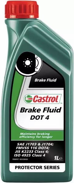 CASTROL BRAKE FLUID DOT 4 J1704 ISO 4925 1L - ERLI.pl