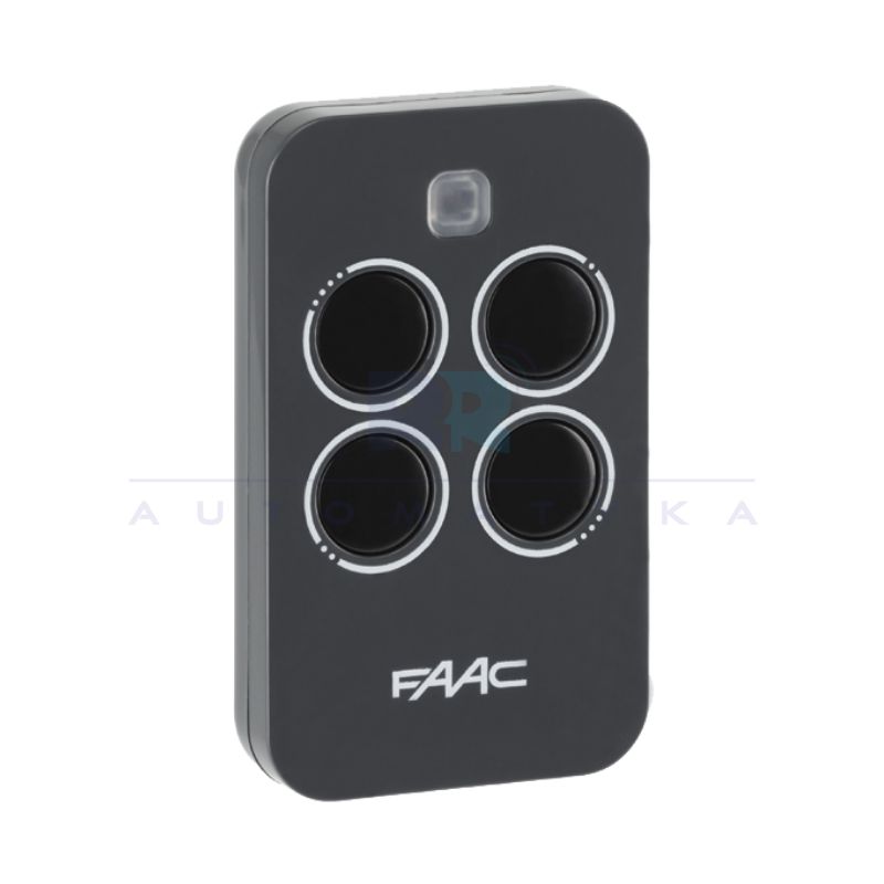 FAAC Pilot XT4 433 RC czarny, 4-kanałowy (787456) - ERLI.pl