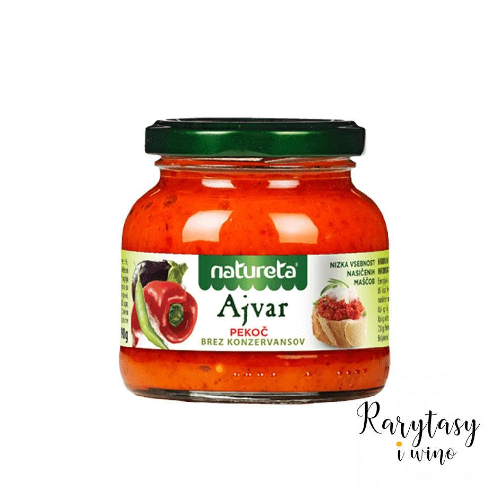 Ekstra Ostra Pasta Ajwar z Czerwonej Papryki i Bakłażanów "Ajvar Extra ...
