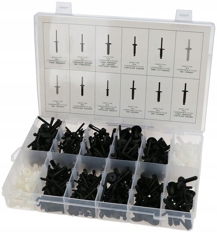 SPINKI KOŁKI TAPICERKI VW FORD BMW GM CHRYSLER - ERLI.pl