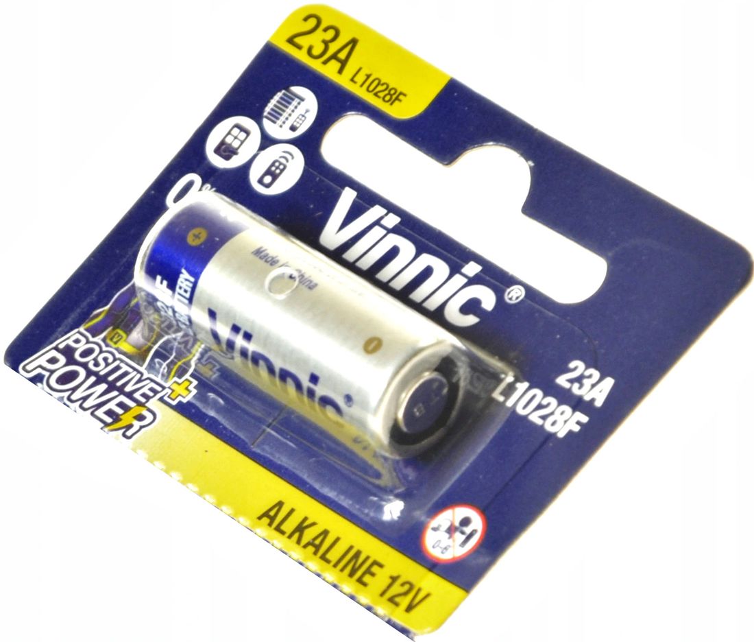 VINNIC 23A bateria alkaiczna pilota do bramy NICE SPACE BFT FIX BENINCA ...